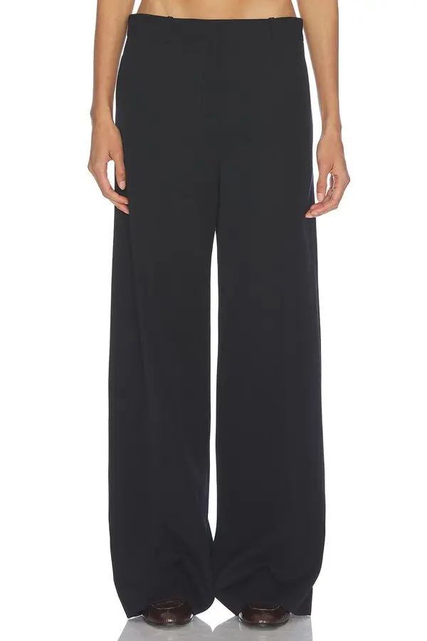 THE ROW Dender Pant - Dark Navy