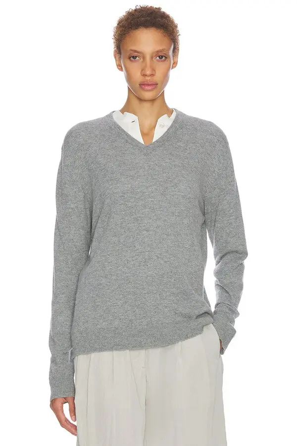 THE ROW Nian Top - Grey