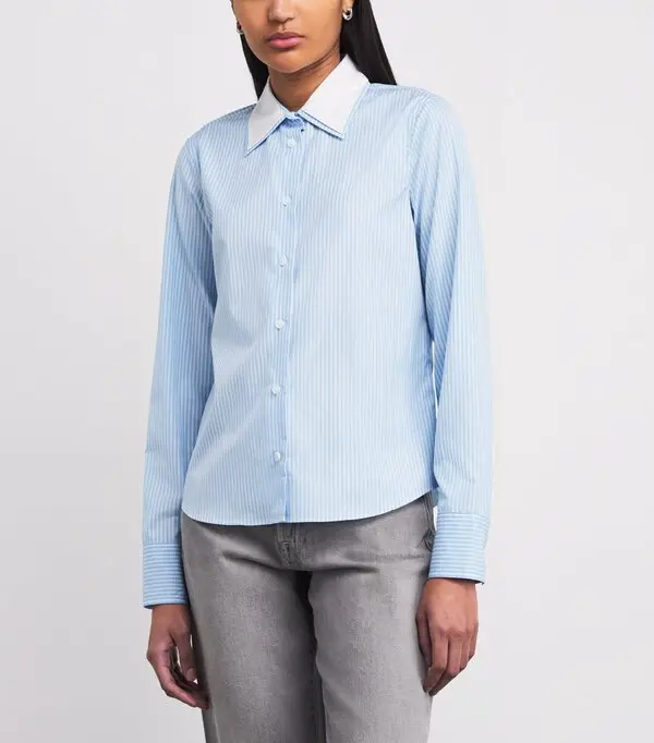 Rag & Bone Stripe Dayton Shirt - Blue