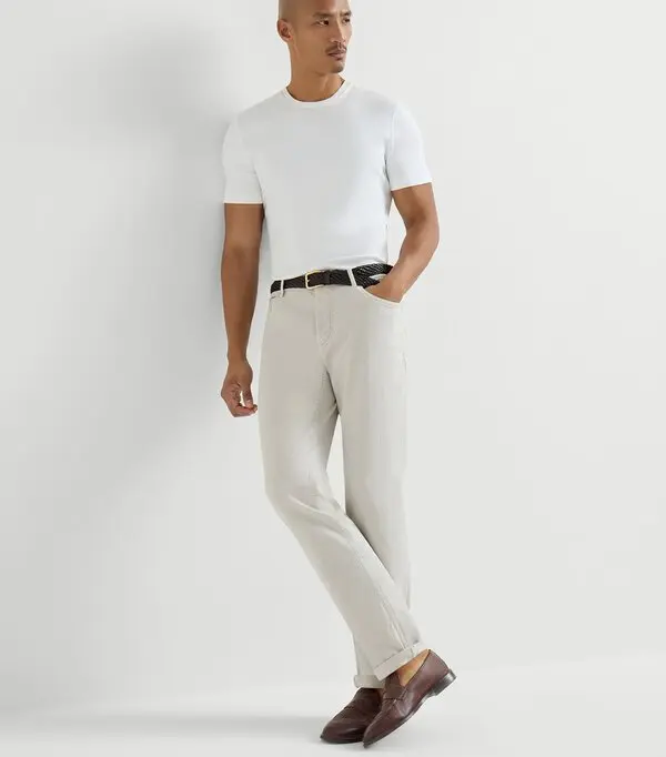 Brunello Cucinelli Slim Jeans - Beige