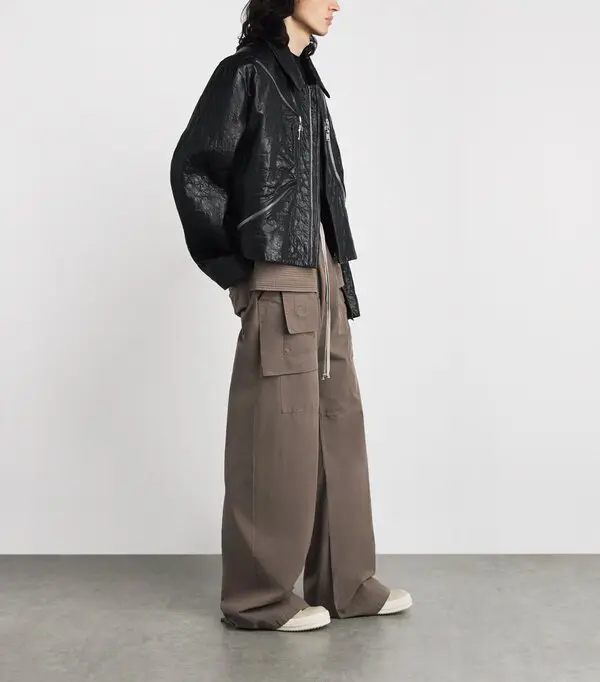 Rick Owens Ripstop Cargo Creatch Trousers