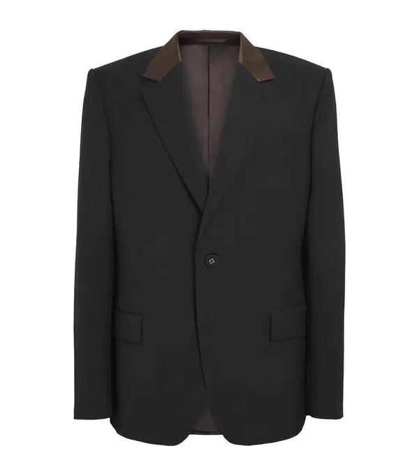 WALES BONNER Virgin Wool Alto Blazer