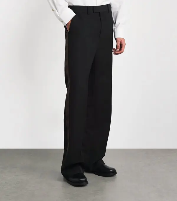 WALES BONNER Virgin Wool Alto Trousers