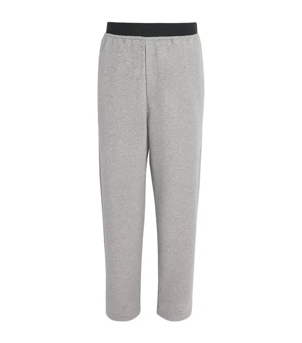 MAISON MARGIELA Cotton-blend Wide-leg Sweatpants - Grey