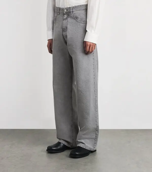 MAISON MARGIELA Relaxed Fit Jeans - Grey