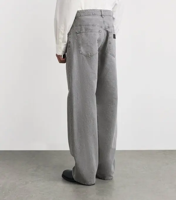 MAISON MARGIELA Relaxed Fit Jeans - Grey