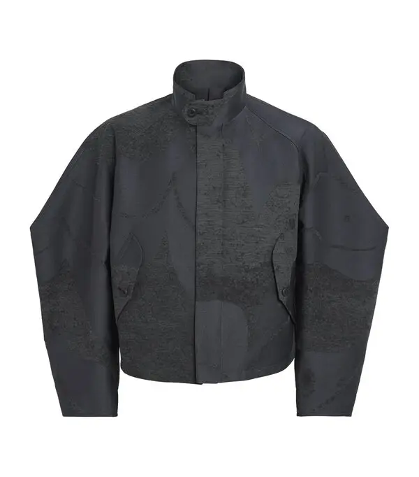 Issey Miyake Inlay Bomber Jacket
