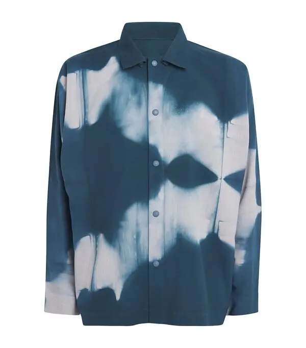 Issey Miyake Shibori-dyed Itajime Shirt