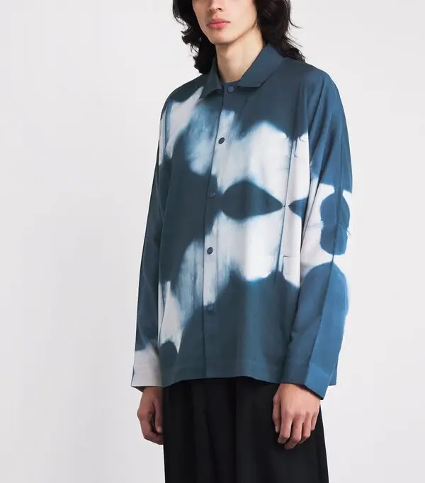 Issey Miyake Shibori-dyed Itajime Shirt