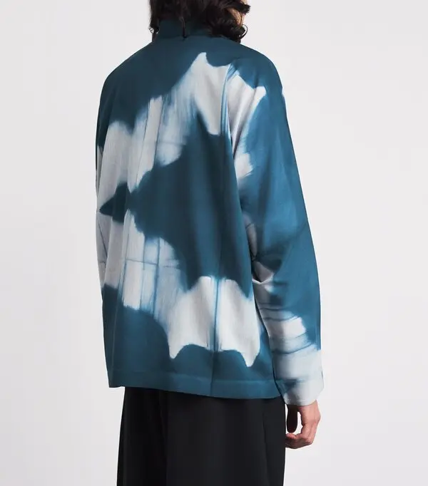 Issey Miyake Shibori-dyed Itajime Shirt