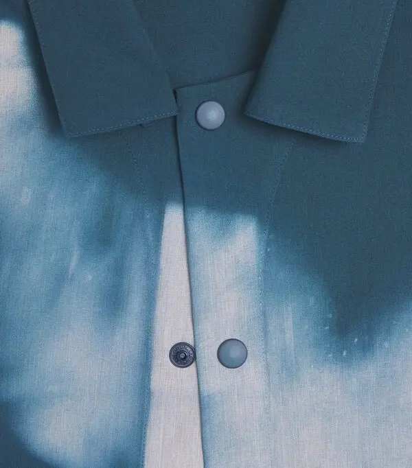 Issey Miyake Shibori-dyed Itajime Shirt