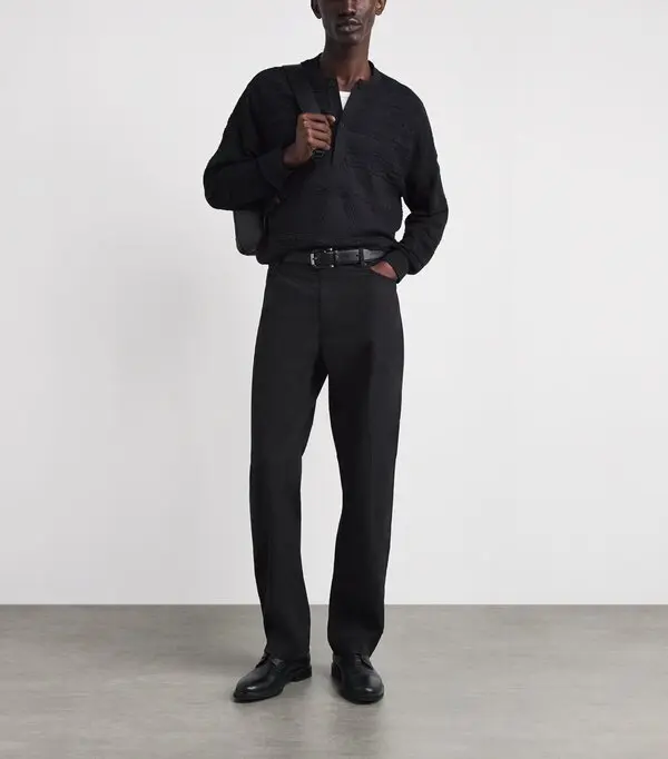 Emporio Armani Cotton Cargo Trousers