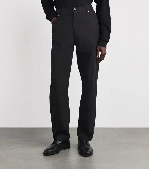 Emporio Armani Cotton Cargo Trousers