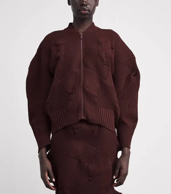 Issey Miyake Knitted Kone Kone Jacket