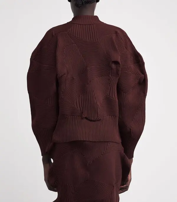 Issey Miyake Knitted Kone Kone Jacket