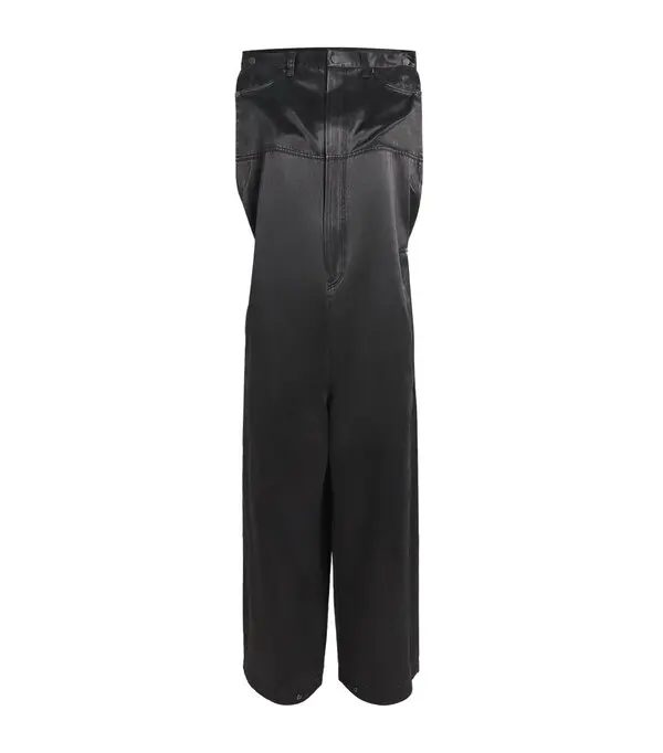 Issey Miyake Pseudo Jeans Jumpsuit - Grey