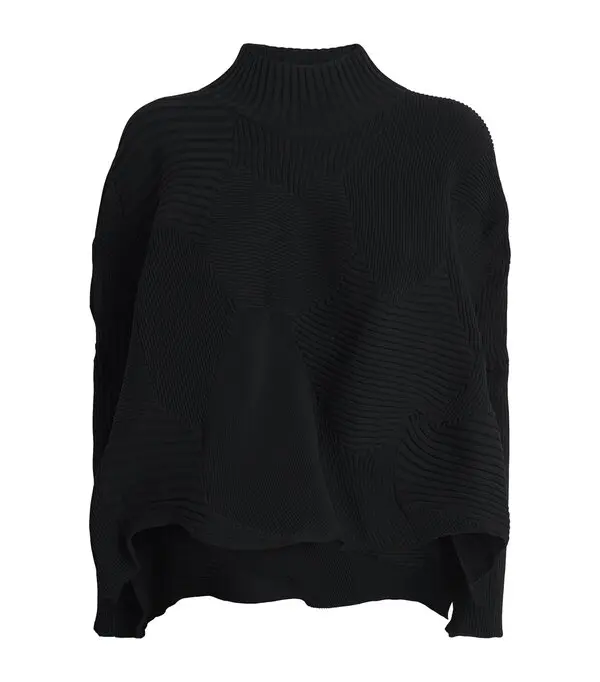 Issey Miyake Kone Kone High-neck Top