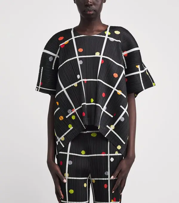 Issey Miyake Crossing Dots Top