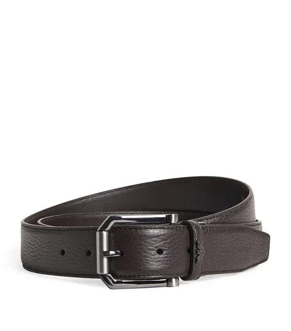 Emporio Armani Leather Belt - Brown