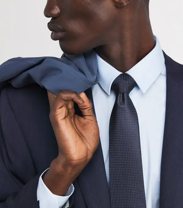 Emporio Armani Silk Jacquard Neck Tie
