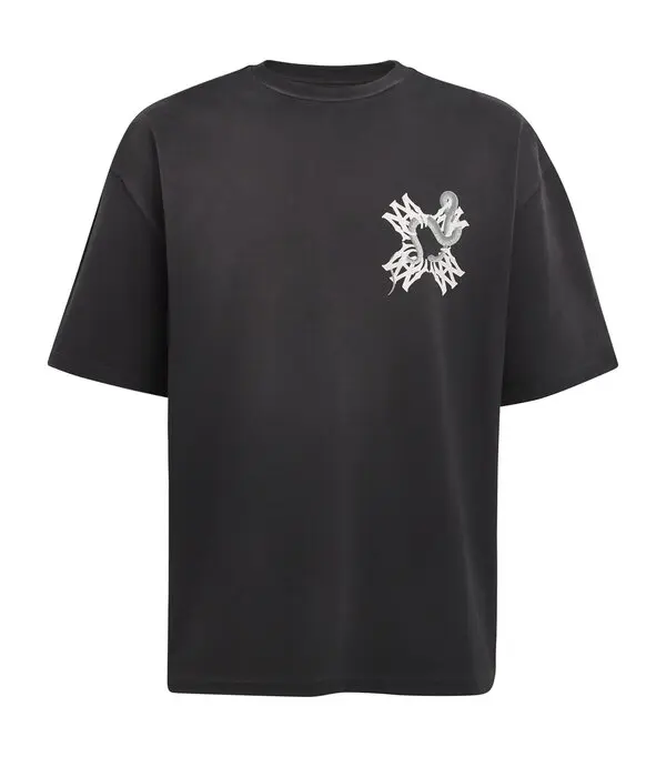 Amiri Cotton Quad Snake T-shirt