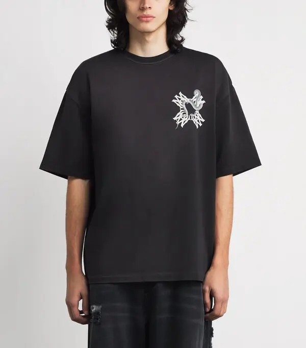 Amiri Cotton Quad Snake T-shirt