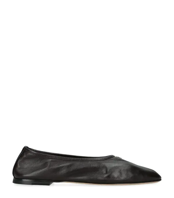 Dear Frances Leather Ballet Flats