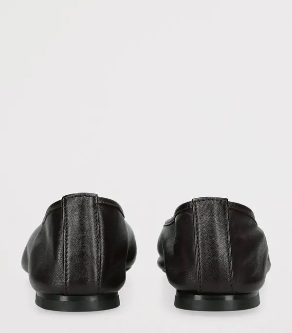 Dear Frances Leather Ballet Flats