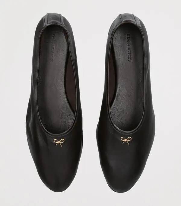 Dear Frances Leather Ballet Flats