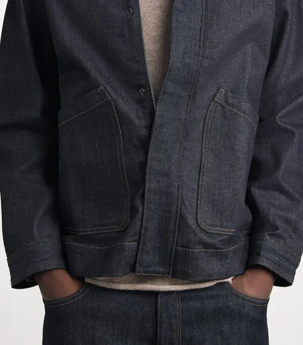 Rag & Bone Patch-pocket Denim Trucker Jacket