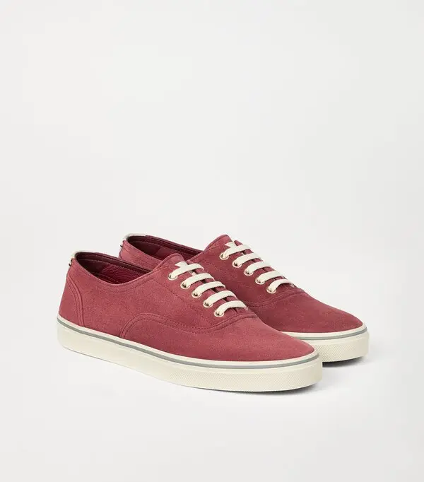 Brunello Cucinelli Suede Low-top Sneakers