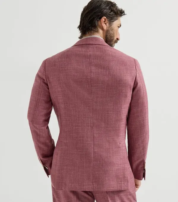 Brunello Cucinelli Wool-silk-linen Deconstructed Blazer