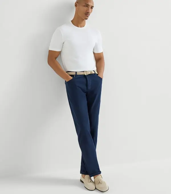 Brunello Cucinelli Comfort Straight Jeans - Blue