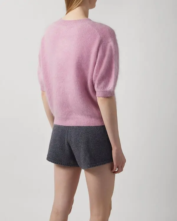 LISA YANG Juniper Sweater - Light Pink