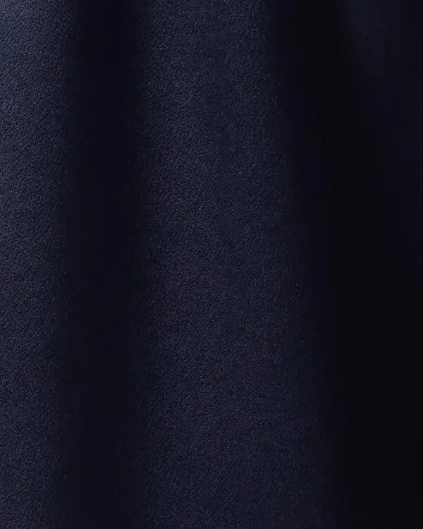 WAKAKUU Lola Lace Trimmed Satin Shorts - Navy
