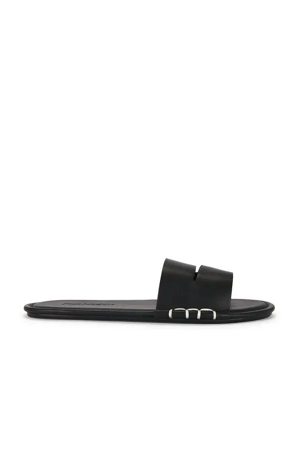 JW Anderson Loafer Slide Sandal - Black