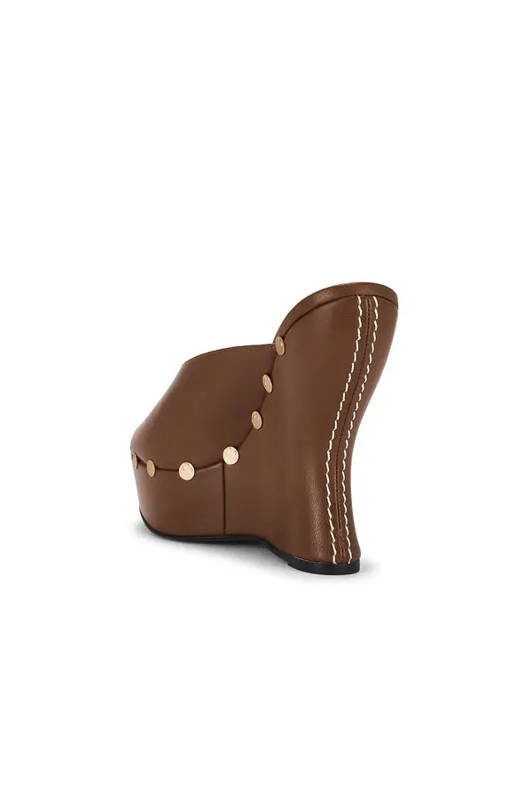 Magda Butrym Wedge Sandal - Brown