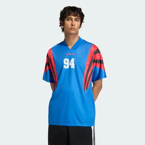 Adidas Santiago Aop Infill Jersey - Blue