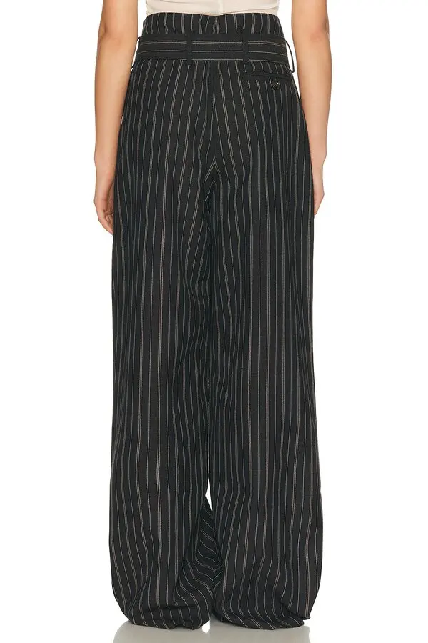 HELSA Stripe Twill Baggy Pants