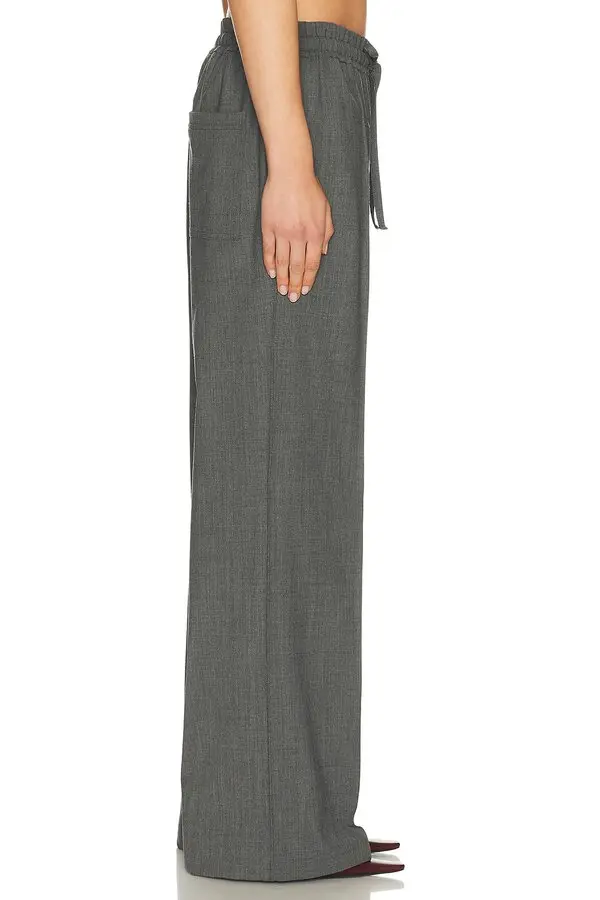 HELSA Wool Blend Drawcord Trousers