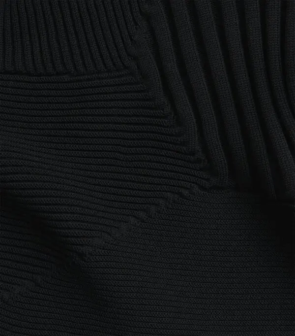 Issey Miyake Kone Kone Knit Skirt - Black