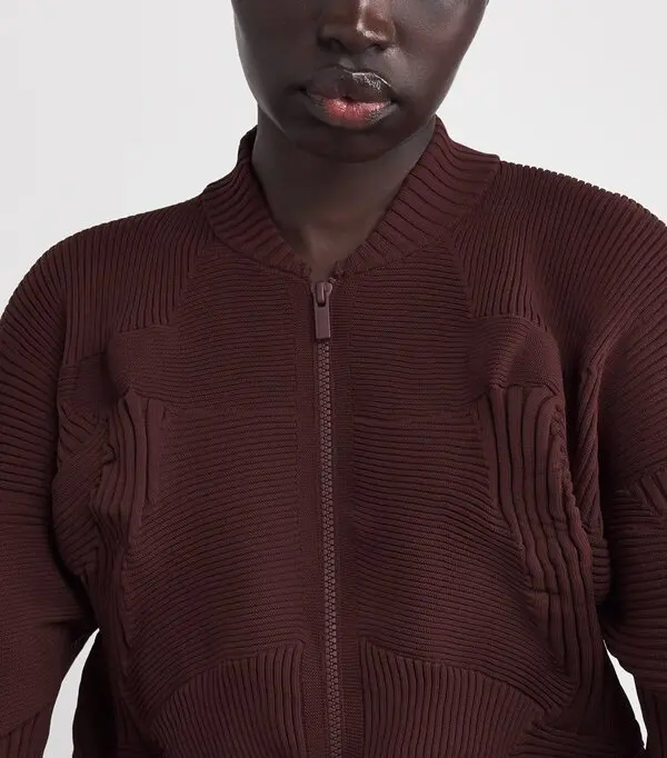 Issey Miyake Knitted Kone Kone Jacket