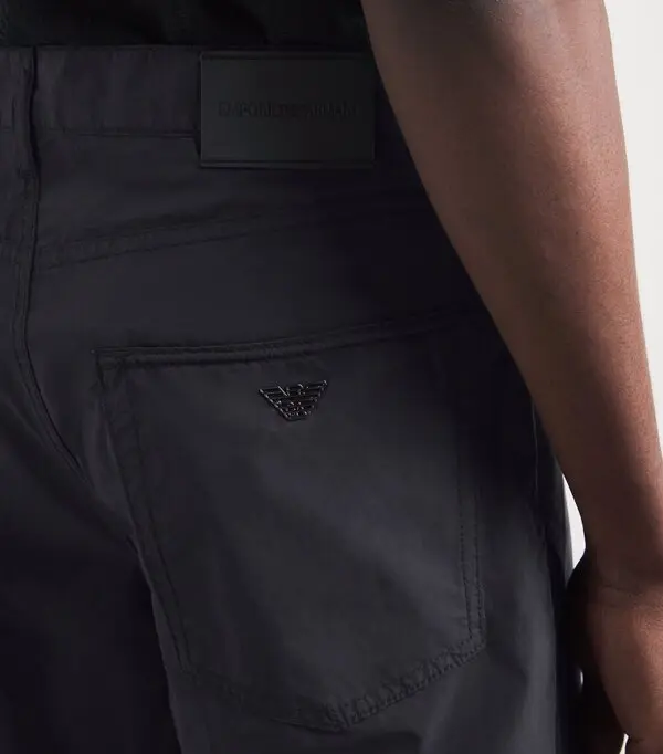 Emporio Armani Cotton Cargo Trousers