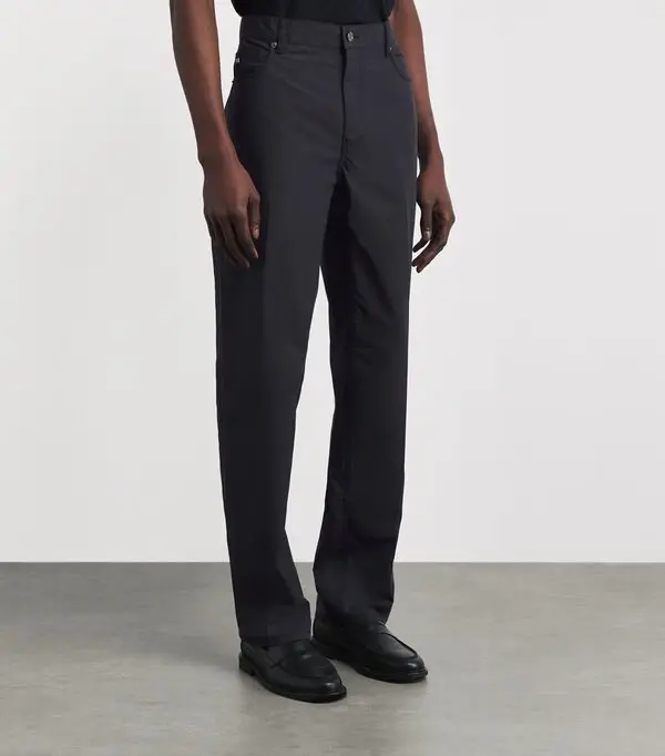 Emporio Armani Cotton Cargo Trousers