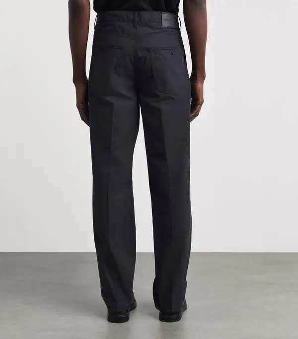 Emporio Armani Cotton Cargo Trousers