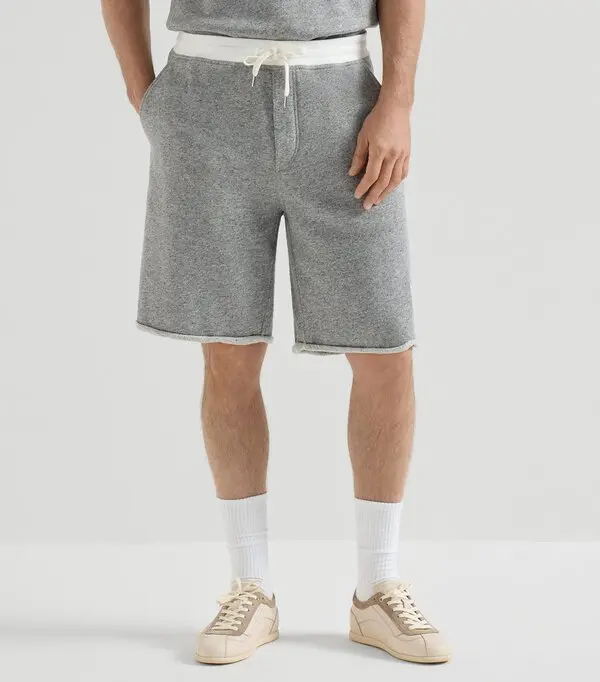Brunello Cucinelli Cotton-linen Bermuda Shorts