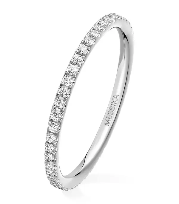 Messika Gatsby Diamond Pavé Wedding Ring