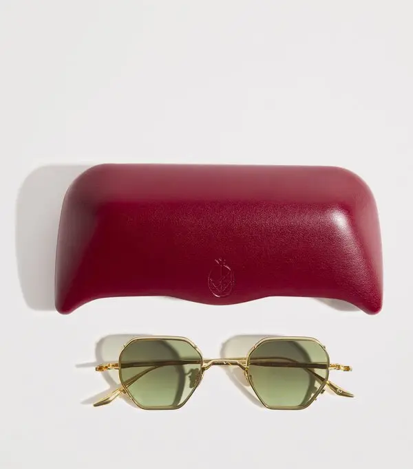 JACQUES MARIE MAGE Verlaine Octagon Sunglasses