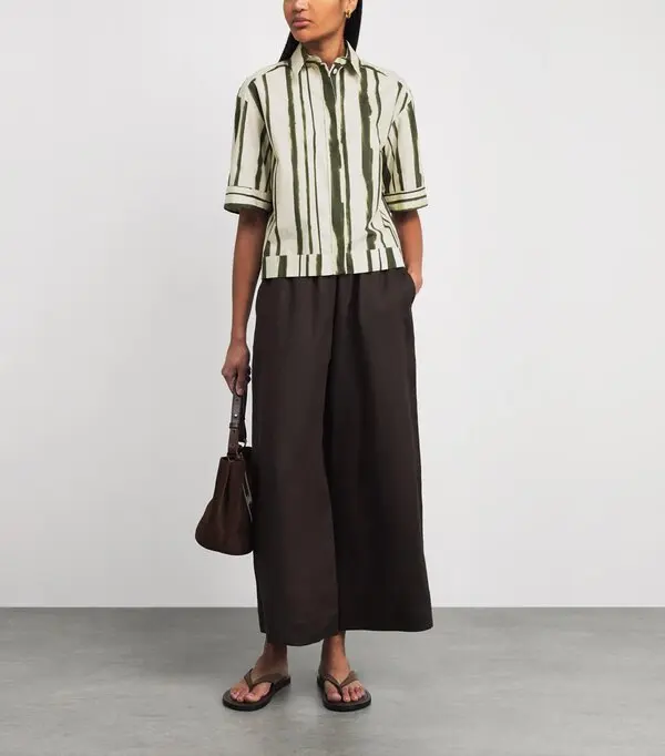 Max Mara Cotton Printed Shirt