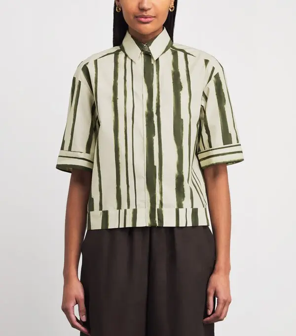 Max Mara Cotton Printed Shirt